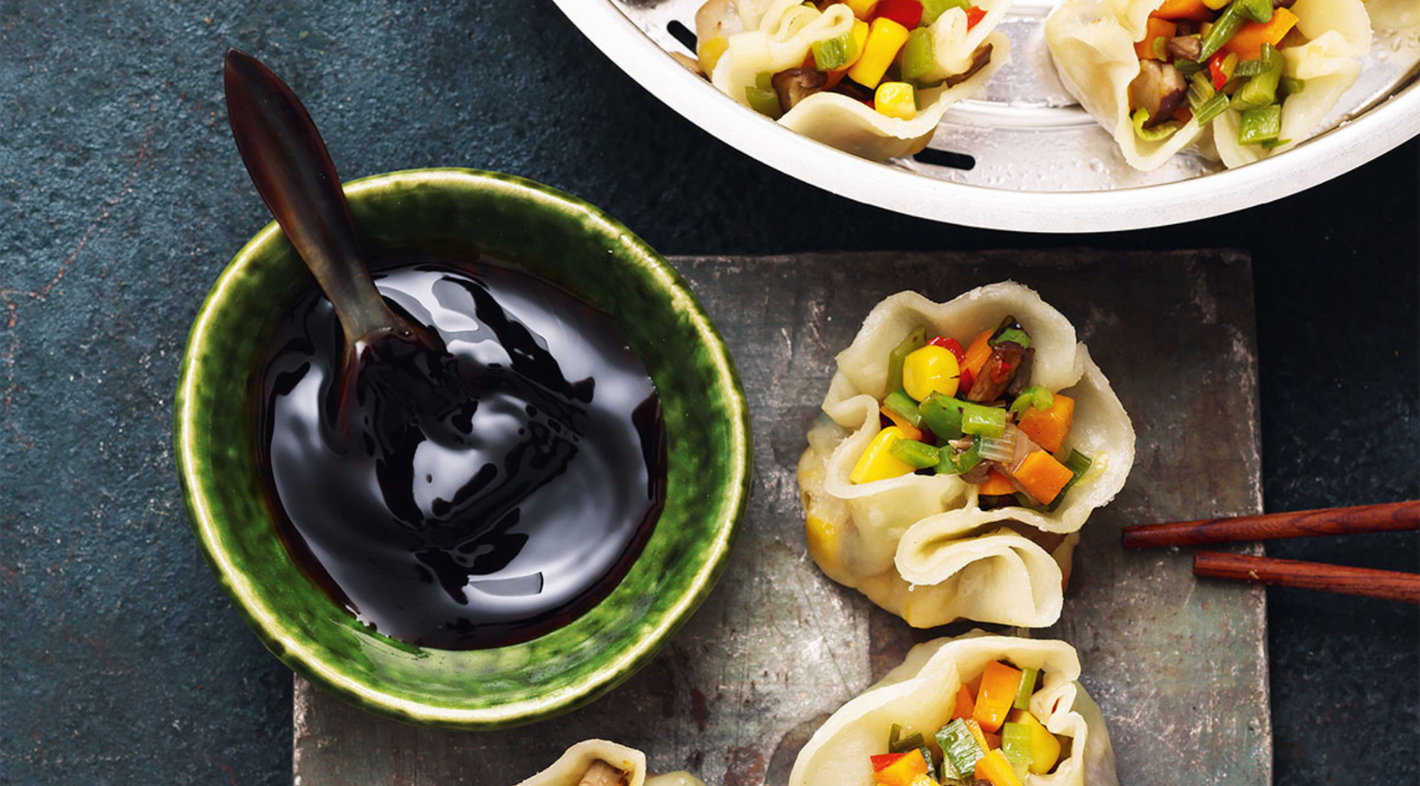 Recipe: Vegetarian Dim Sum with Vegetables | Fissler
