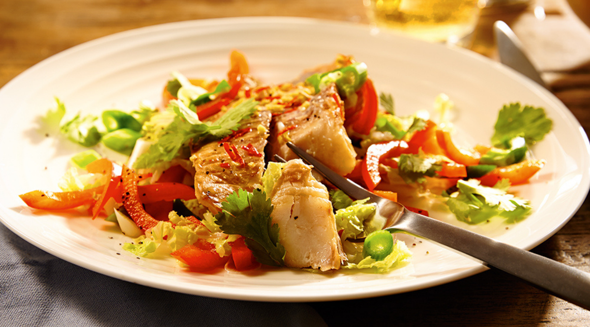 Recipe: Redfish fillet with ginger & chili | Fissler