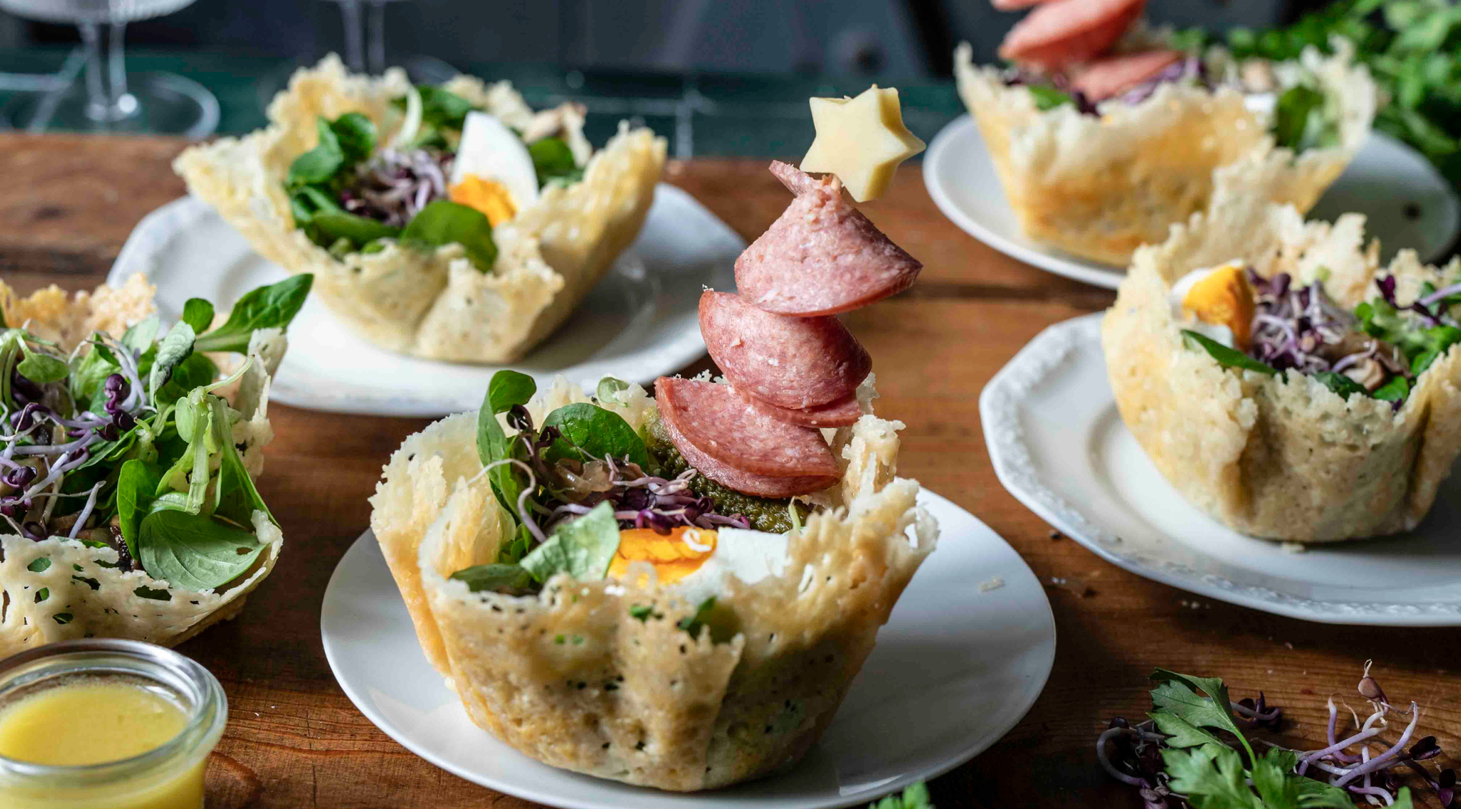 Parmesan basket