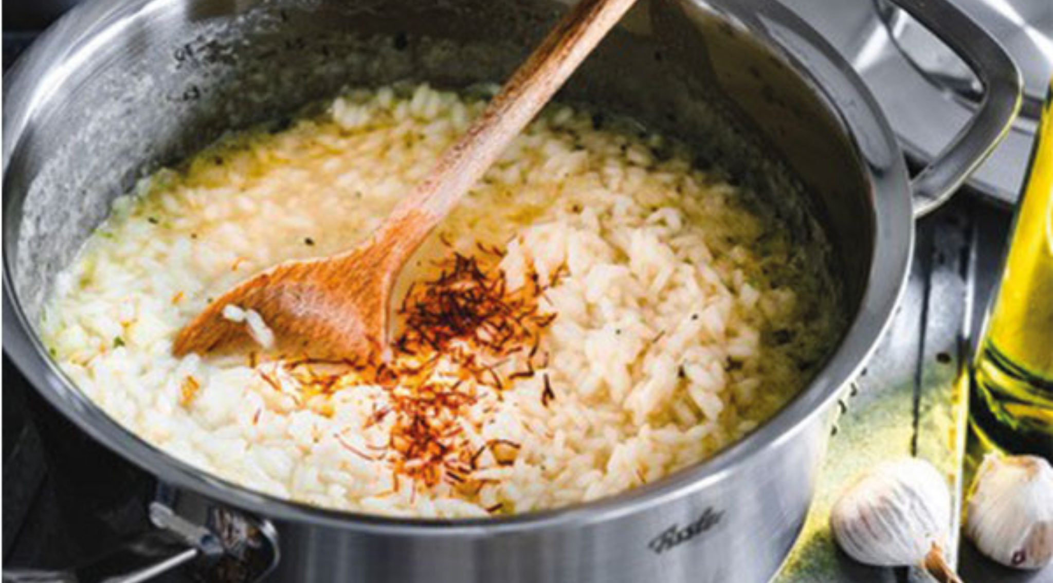 Recipe: Prepare saffron risotto in 25 minutes | Fissler