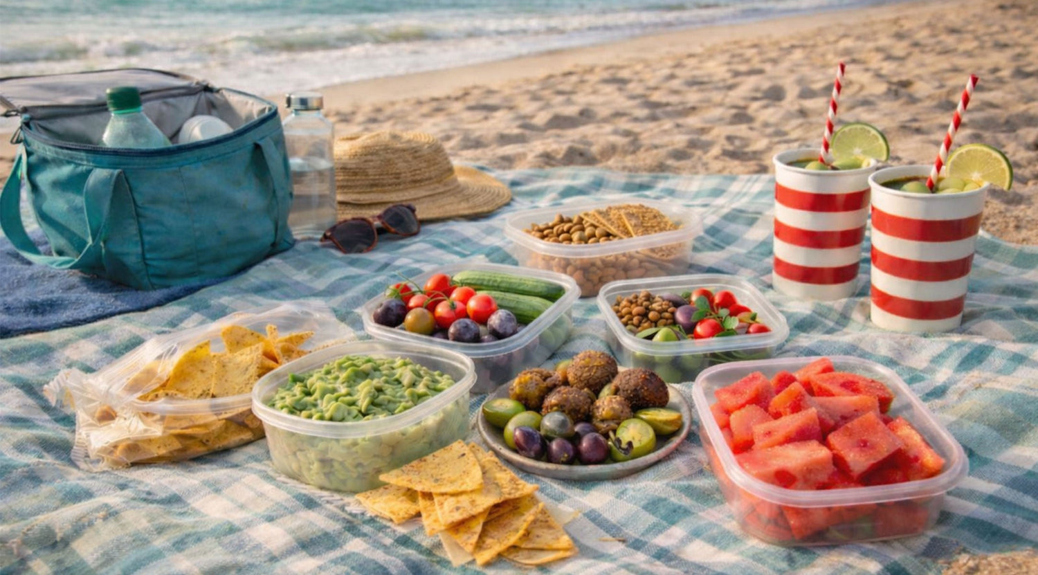 The best snacks for the beach | Fissler